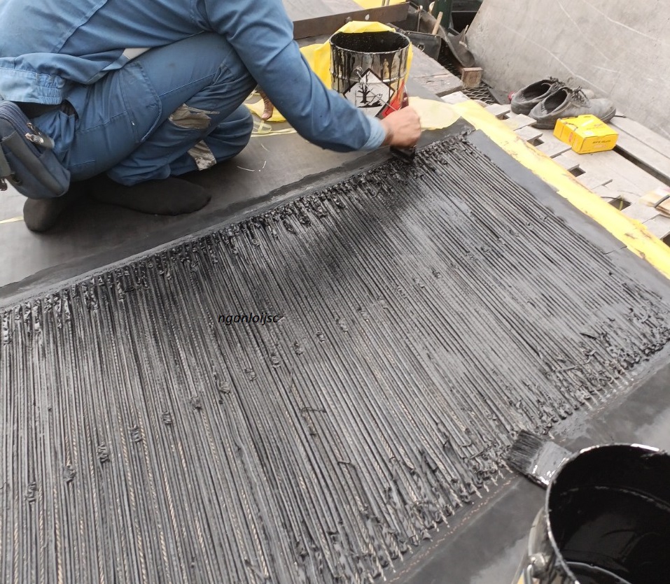 DÁN NỐI LƯU HÓA BĂNG TẢI BỐ THÉP